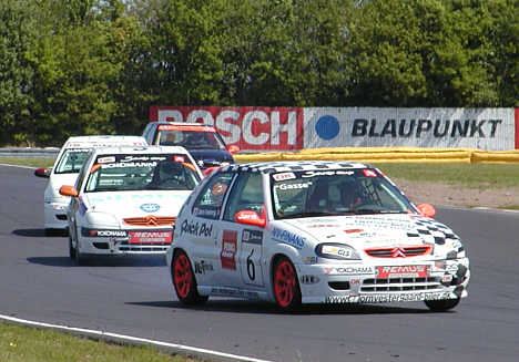 Motorsporten.dk - Citroen SAXO Cup - Kamp om tredjepladsen